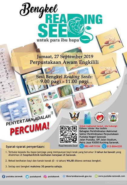 Program Penyerahan Kit dan Bengkel Reading Seeds - Majlis Daerah Lubok Antu